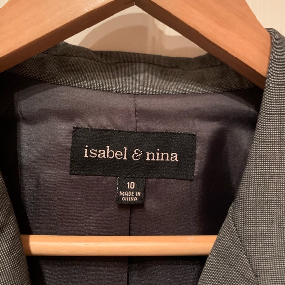 Isabel & Nina | Other | Isabel Nina Grey Skirt Suit | Poshmark
